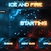 Ice and Fire - Twitch Overlay - Animated Alerts - Animated Screens ...