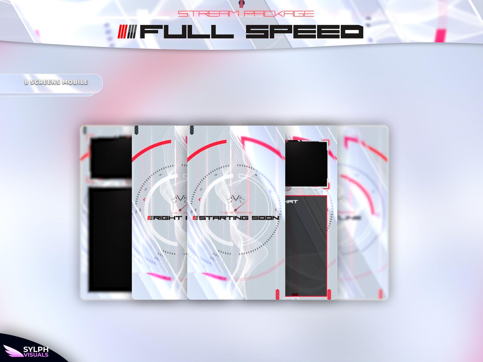 Full Speed - Twitch Overlay - Animated Alerts - Animated Screens ...
