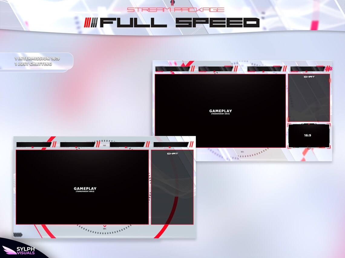 Full Speed - Twitch Overlay - Animated Alerts - Animated Screens ...