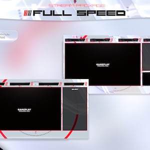 Full Speed - Twitch Overlay - Animated Alerts - Animated Screens ...