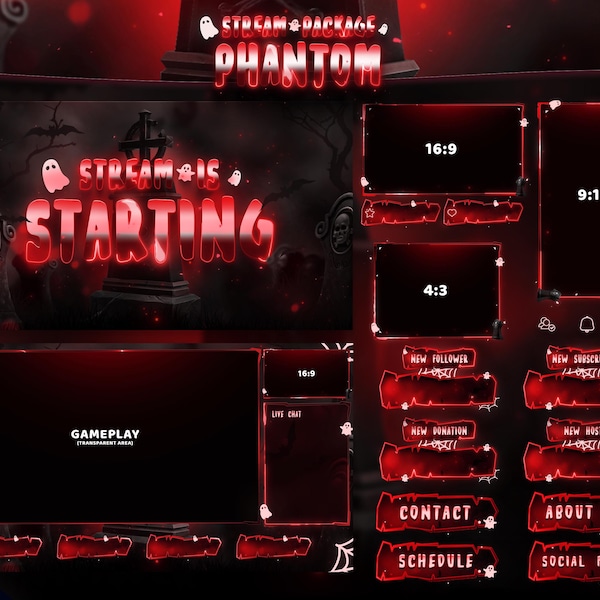 Phantom Overlay - Etsy