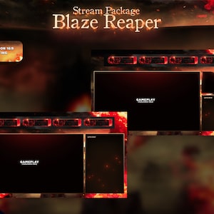 Blaze Reaper - Twitch Overlay - Animated Alerts - Animated Screens ...