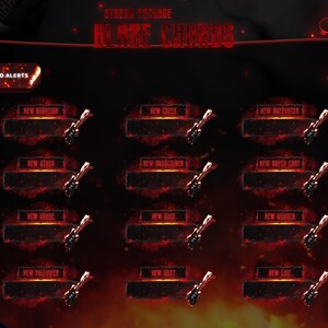 Blaze Chords - Twitch Overlay - Animated Alerts - Animated Screens ...