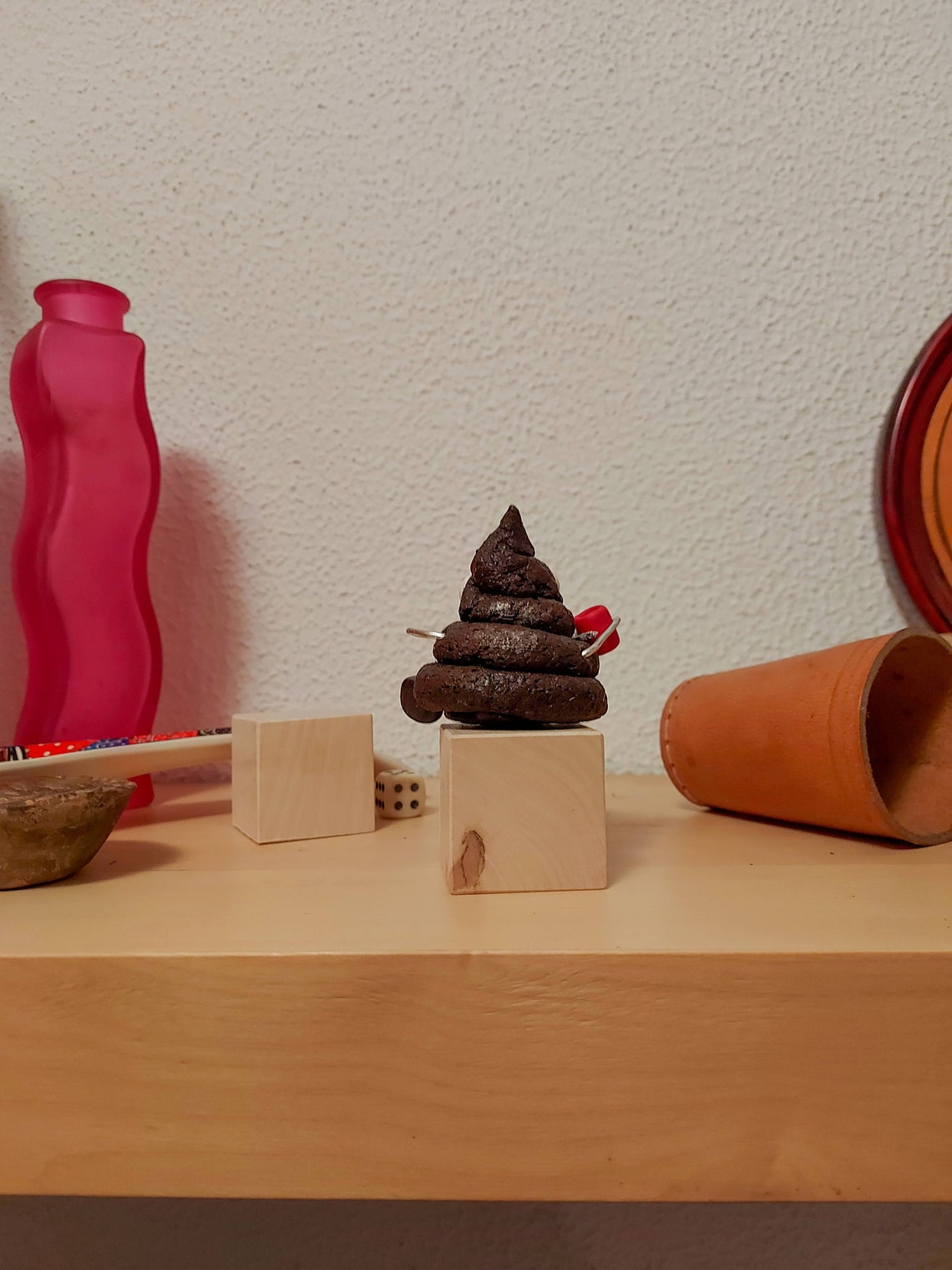 Real Poop Figure Brings Good Luck Must Have Funny Fun Gift for ...