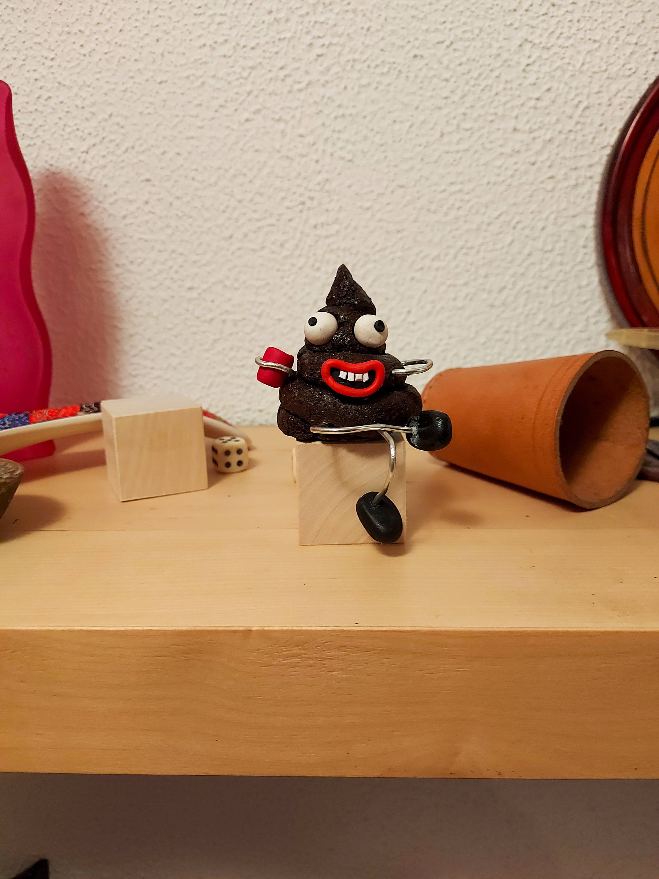 Real Poop Figure Brings Good Luck Must Have Funny Fun Gift for ...