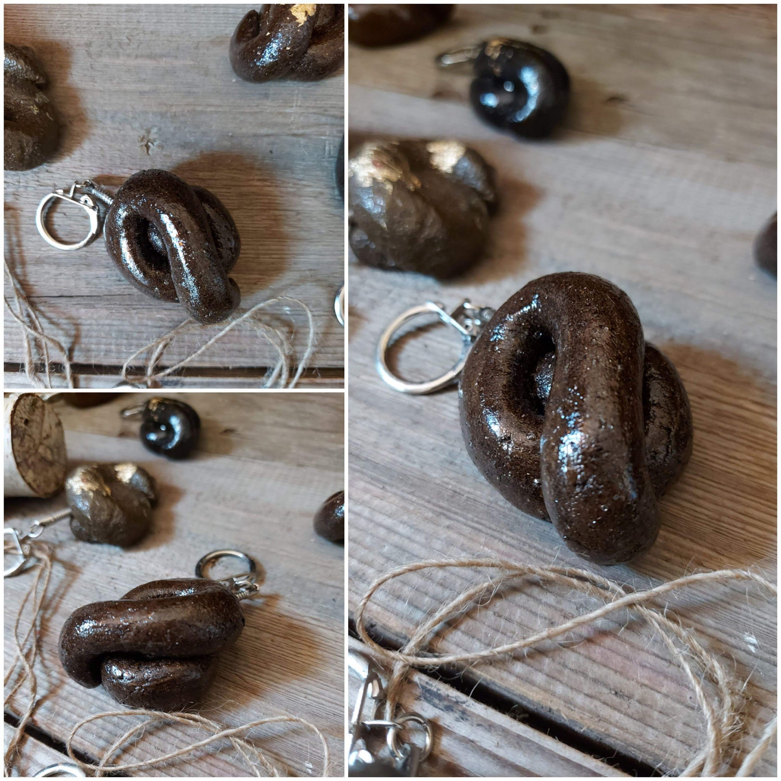 Keychain-made of Poop for Good Luck Lucky Happy Poop Key Ring - Etsy