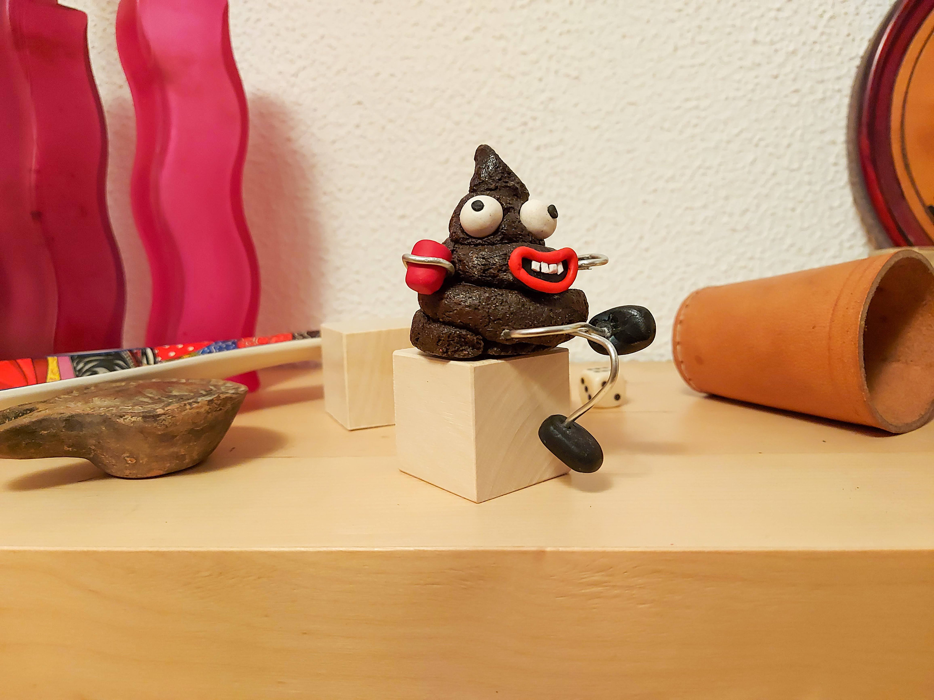 Real Poop Figure Brings Good Luck Must Have Funny Fun Gift for - Etsy UK