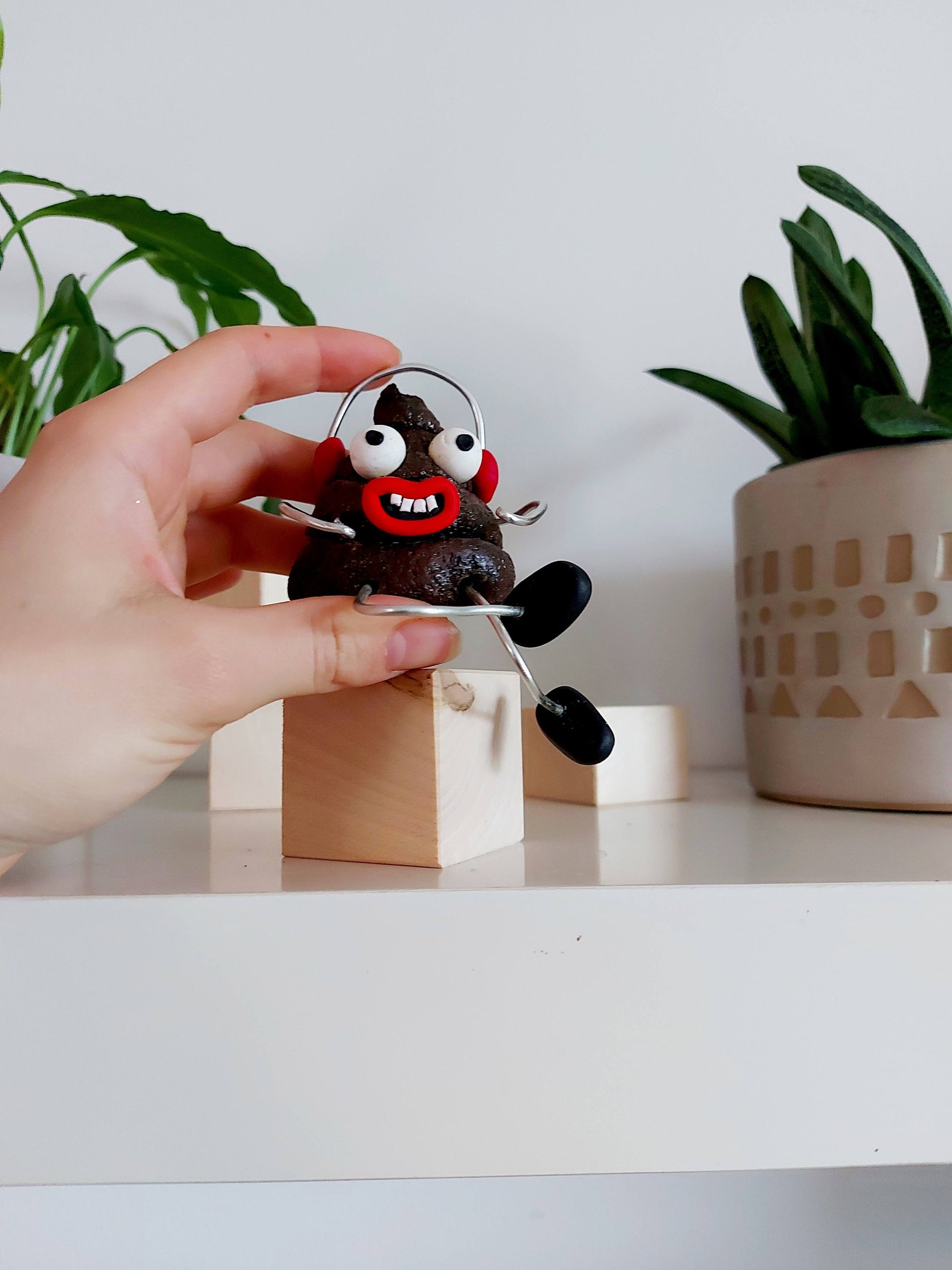 La figura de caca real trae buena suerte debe tener un regalo - Etsy México