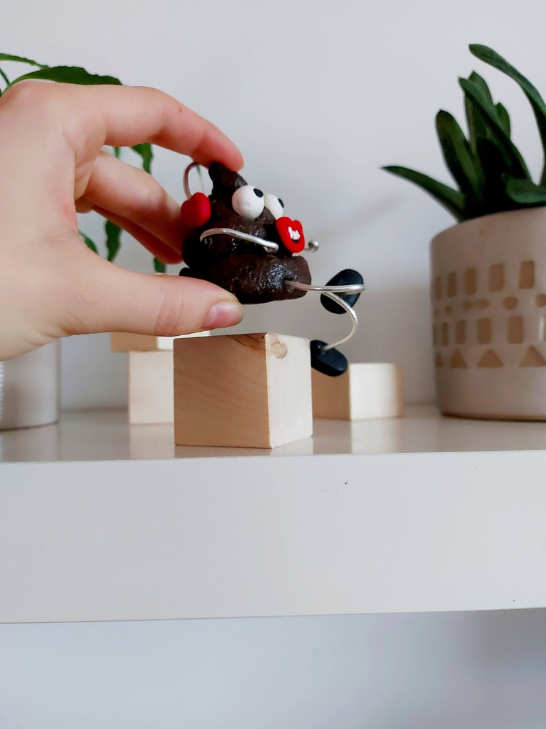 La figura de caca real trae buena suerte debe tener un regalo - Etsy México