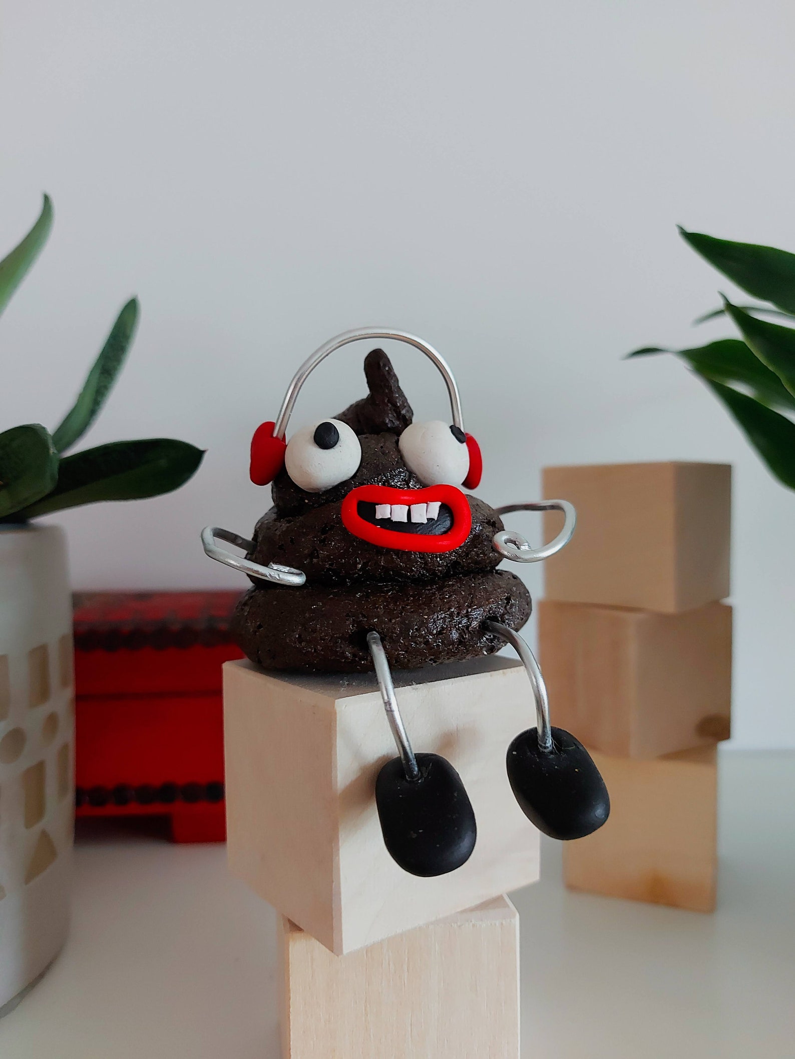 Real poop figure brings good luck must have funny fun gift for | Etsy