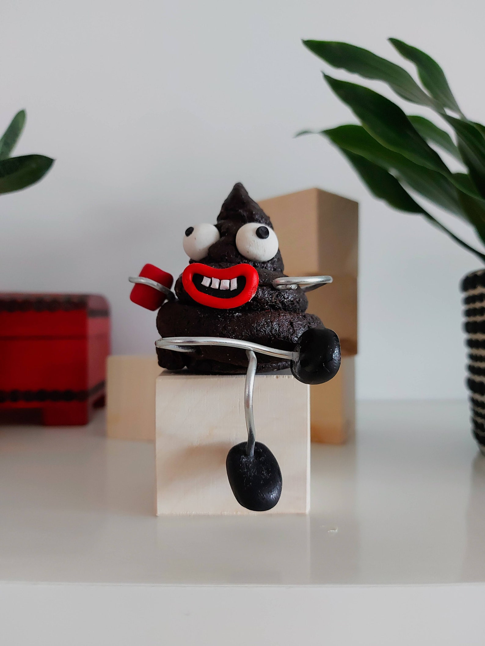 Real Poop Figure Brings Good Luck Must Have Funny Fun Gift for ...