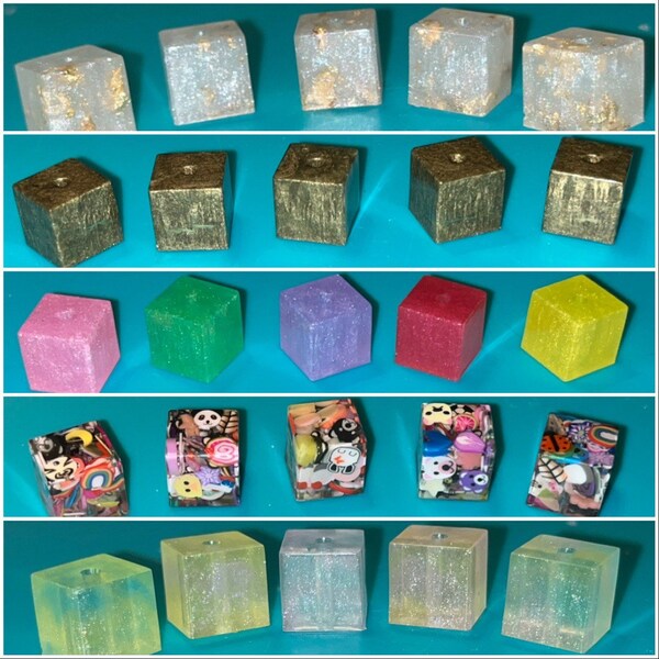 Resin Cube - Etsy