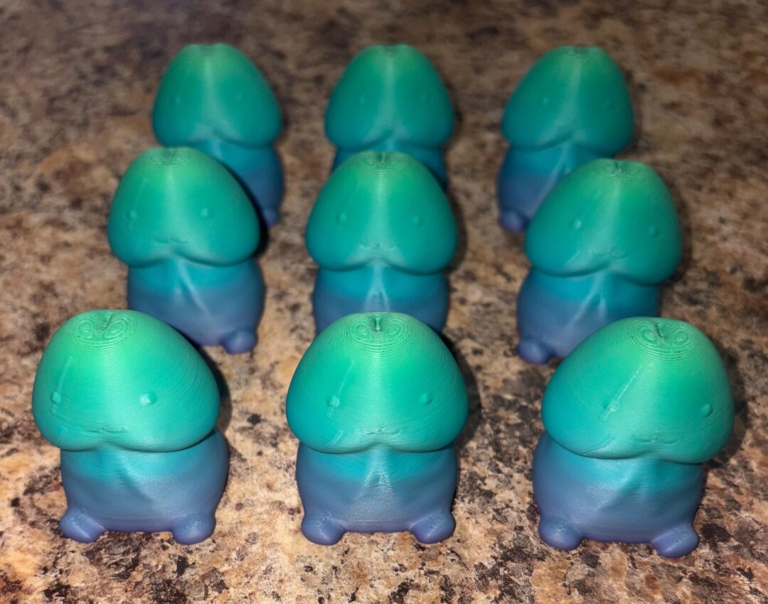 Chibi Chode Chub - 3D Printed Colorful Penis Dick Gag Gift - Etsy