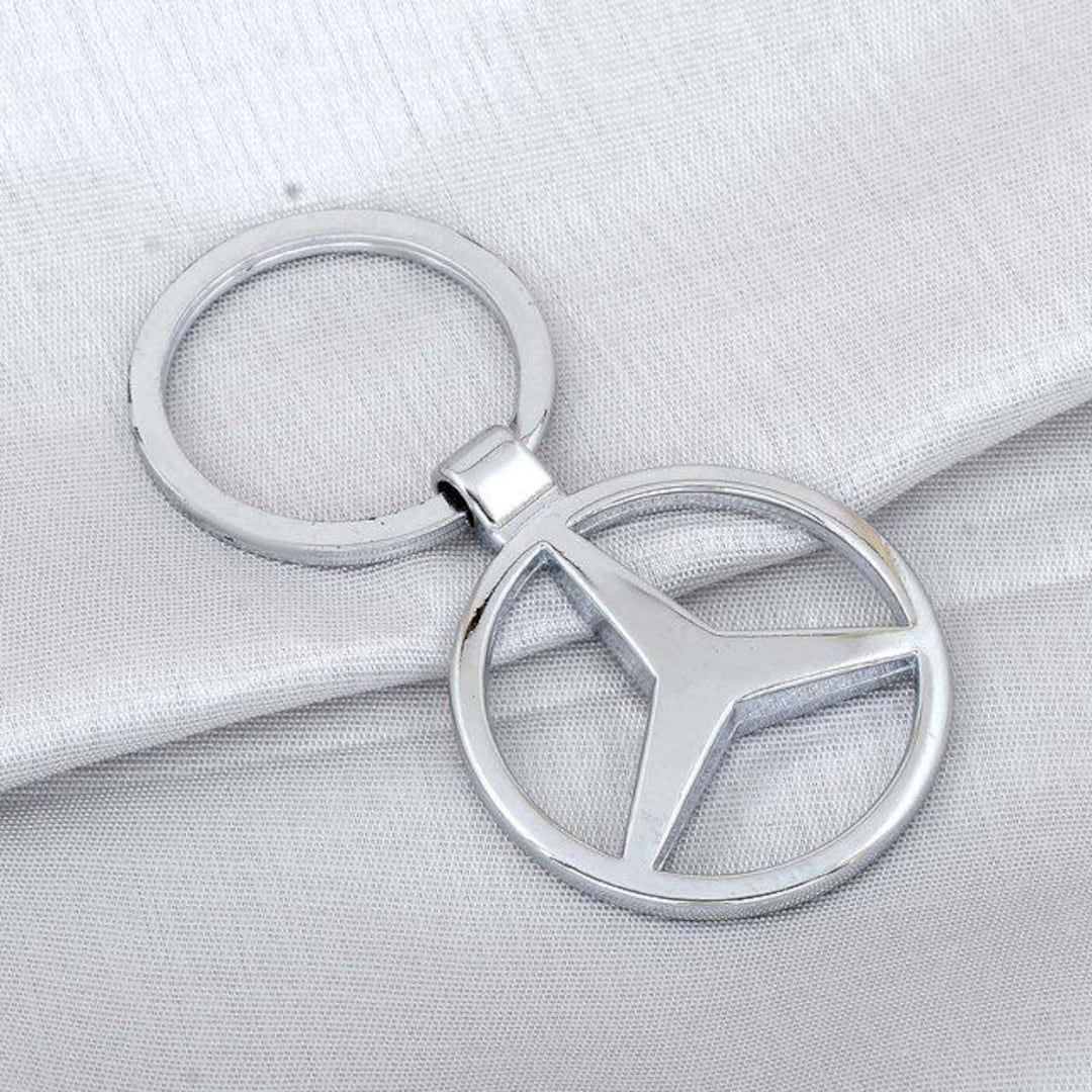 Metal Automotive Keyring for Mercedes Benz Cars - Etsy
