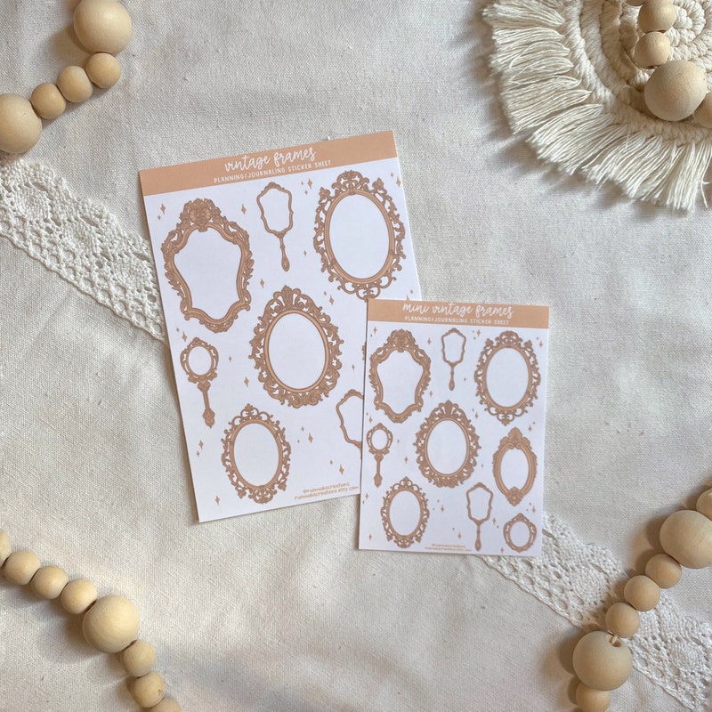 Sticker Frames - Etsy