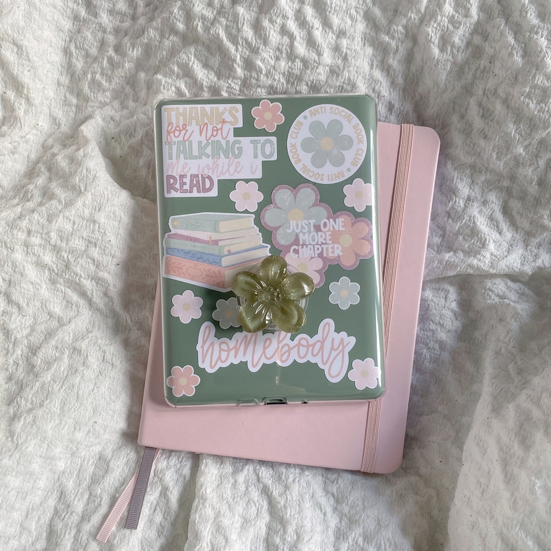 Bookish Sticker Pack Bibliophile Water Resistant Kindle Stickers E ...