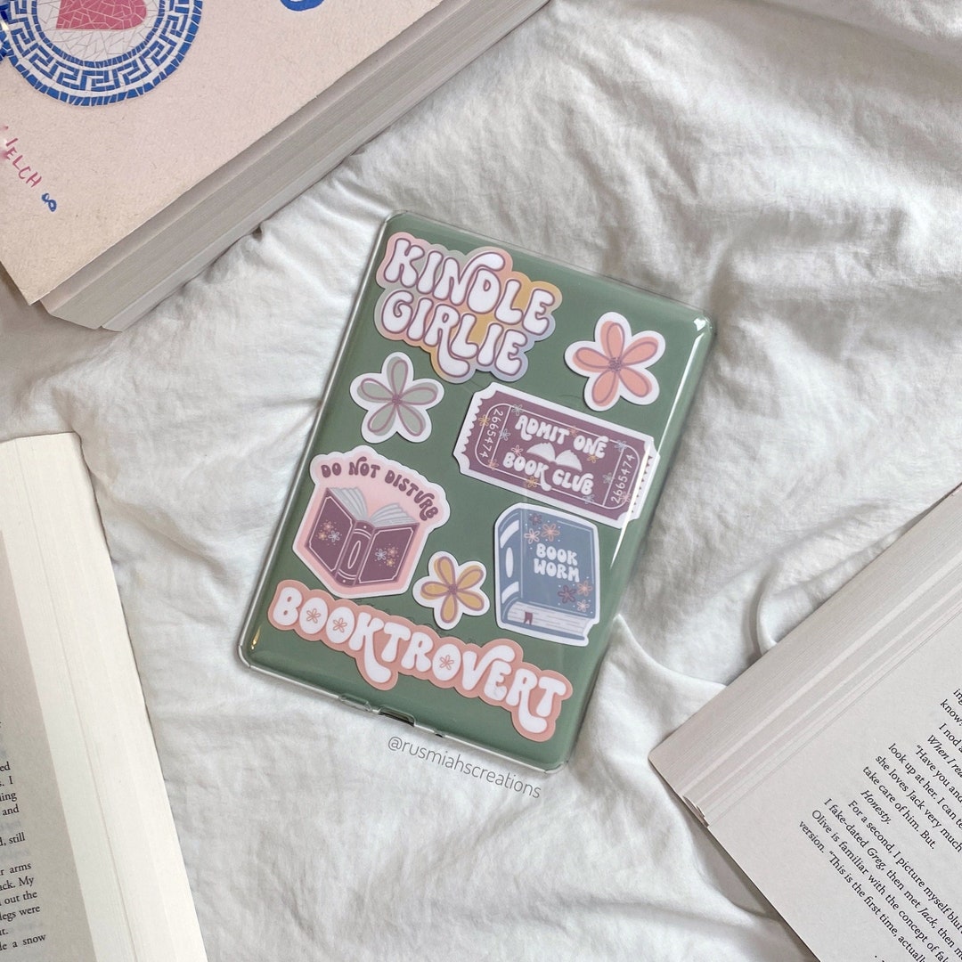 Book Club Sticker Pack | Bibliophile | Water Resistant | Kindle ...