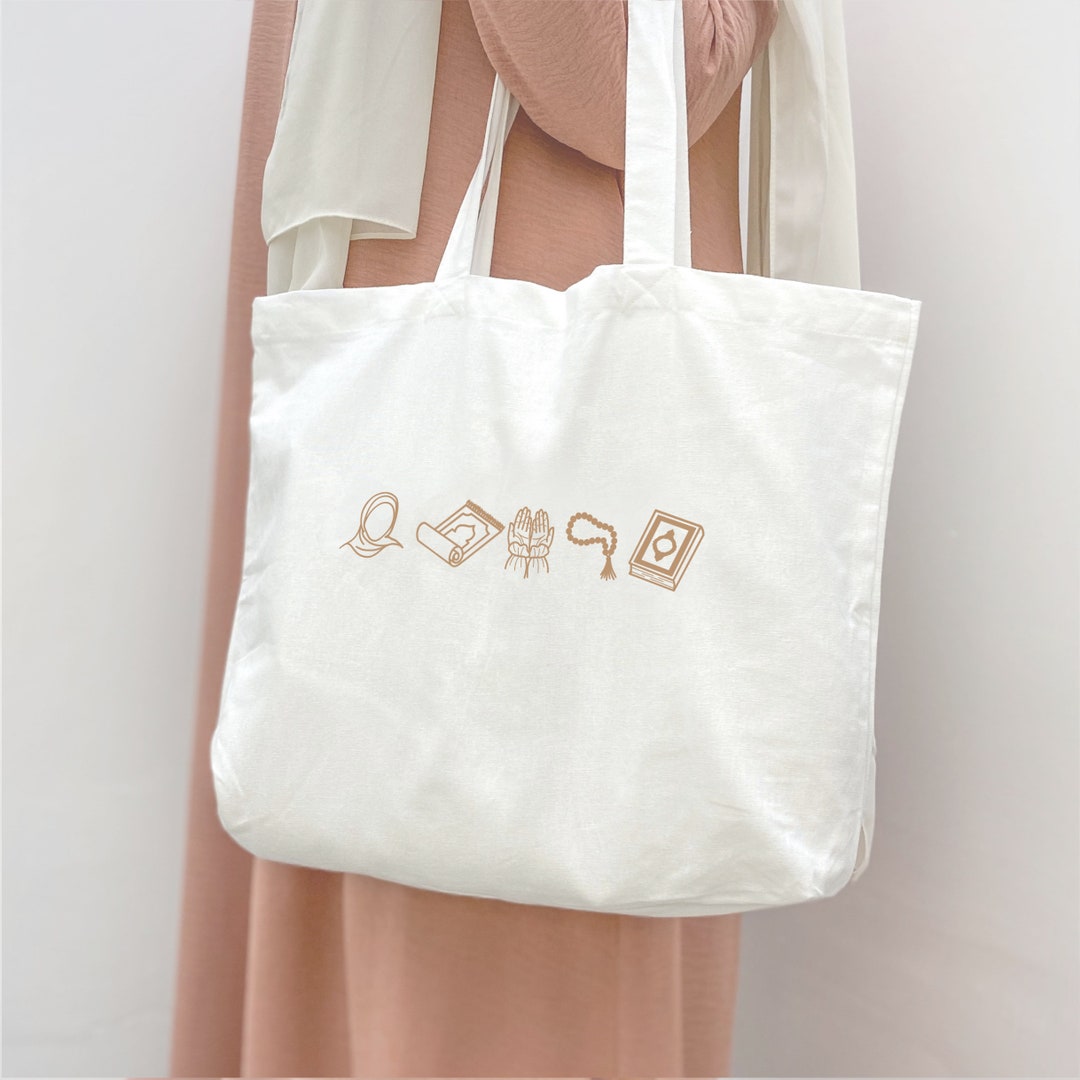 Taraweeh Essentials Tote Bag | Muslim | Ramadan | Mosque | Gift ...