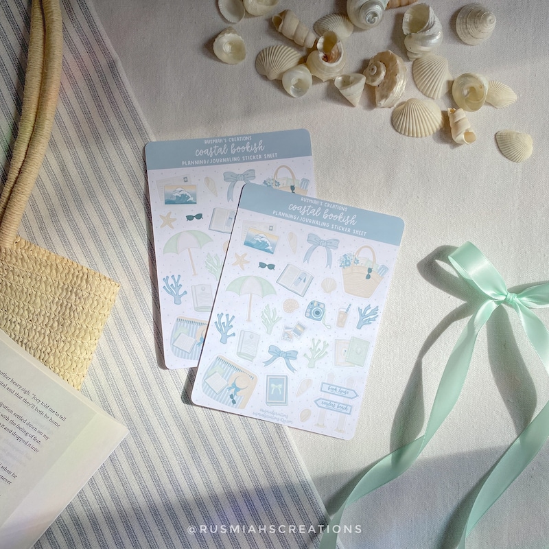 Beach Aesthetic Stickers - Etsy