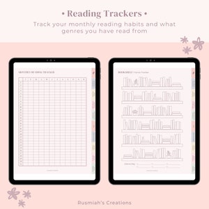 Digital Reading Journal W/ Hyperlinks | Goodnotes | Notability ...