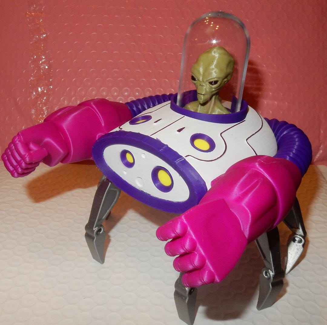 3D Overlord Mechbot Model for Foo Fighters Pro Stern Pinball - Etsy