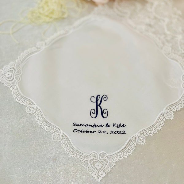 Wedding Hankie Gift - Etsy