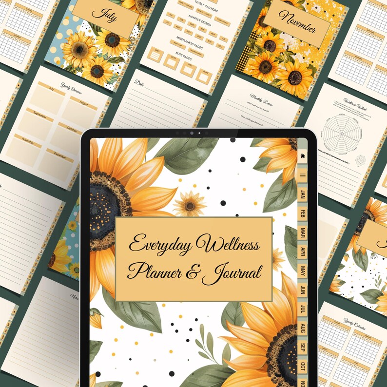 Everyday Wellness: Minimalist Digital Planner & Journal-simplify Your ...