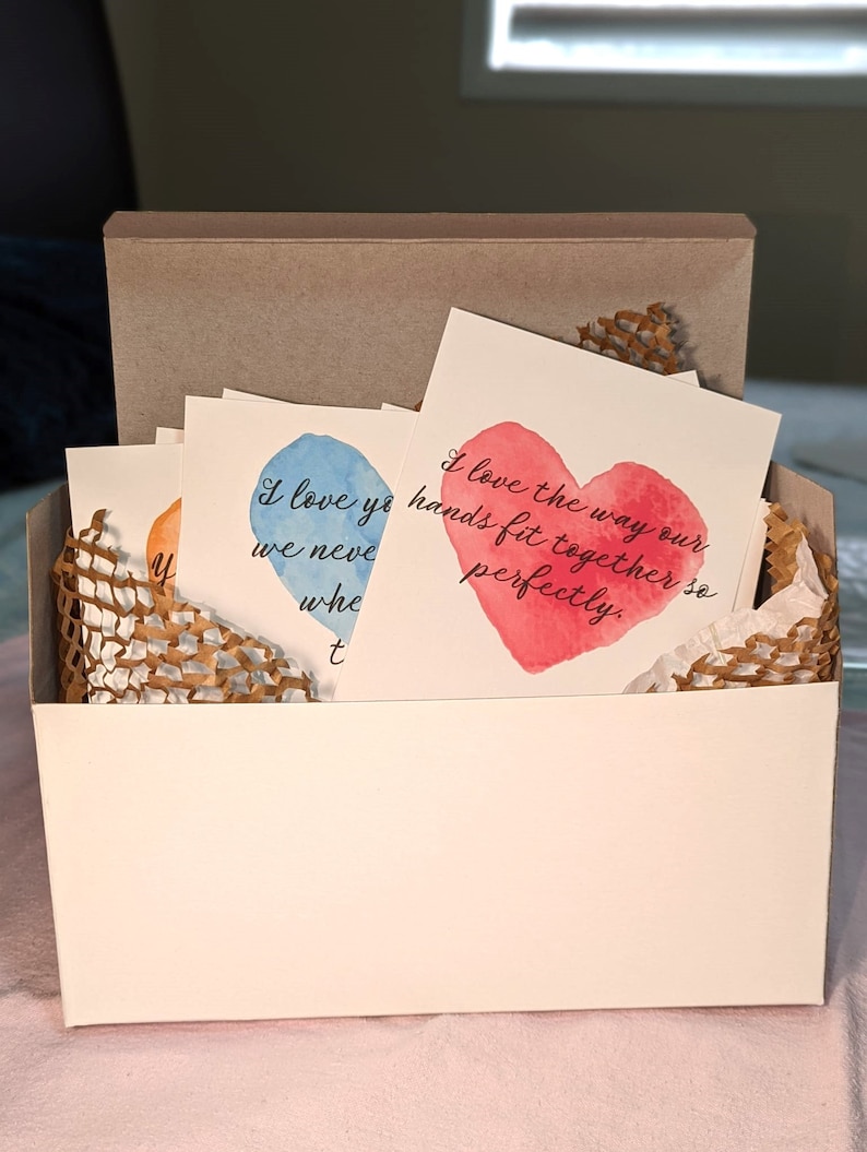 10 Reasons Why I Love You Box Christmas Valentine's Day - Etsy