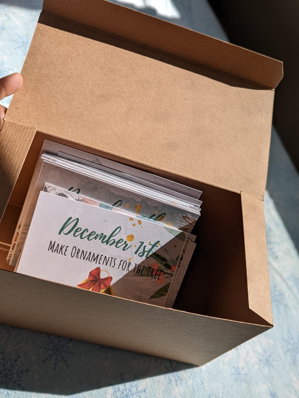 Activity Advent Calendar Kids Activity Christmas Advent - Etsy Canada