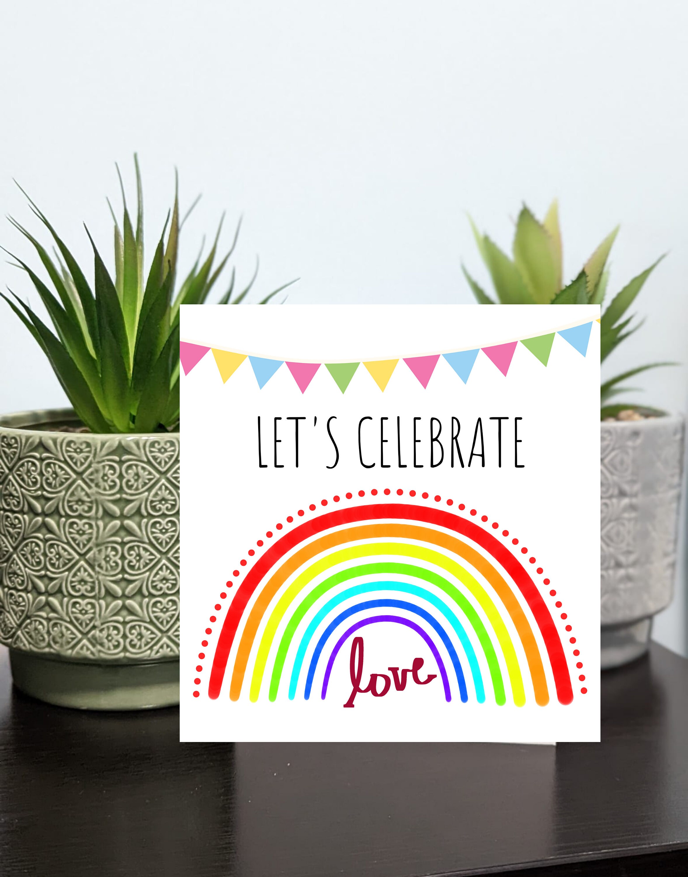 Happy Pride Cards Pride LGBTQ Rainbow Greeting Card LGBTQ - Etsy