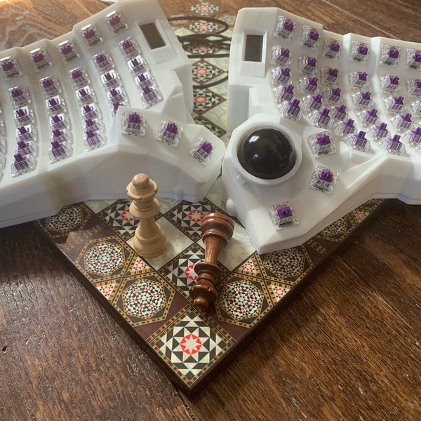 Split Keyboard With Trackball - Etsy