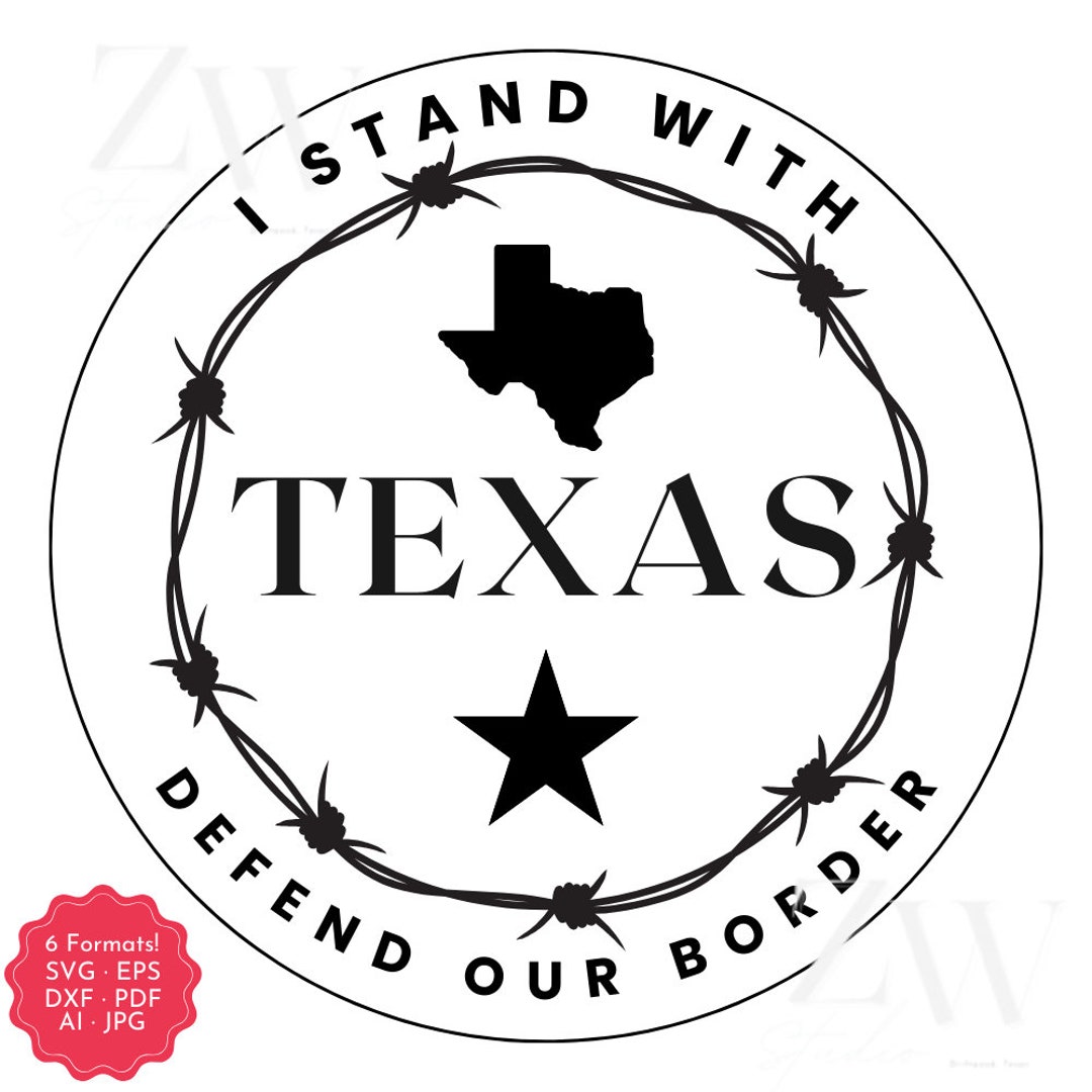 Stand With Texas Graphic File Raster Vector for Vinyl, Printing,laser ...