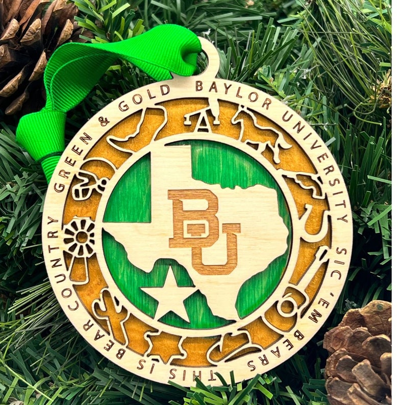 College and University Ornament Sam Houston Tarleton Texas Tech ...