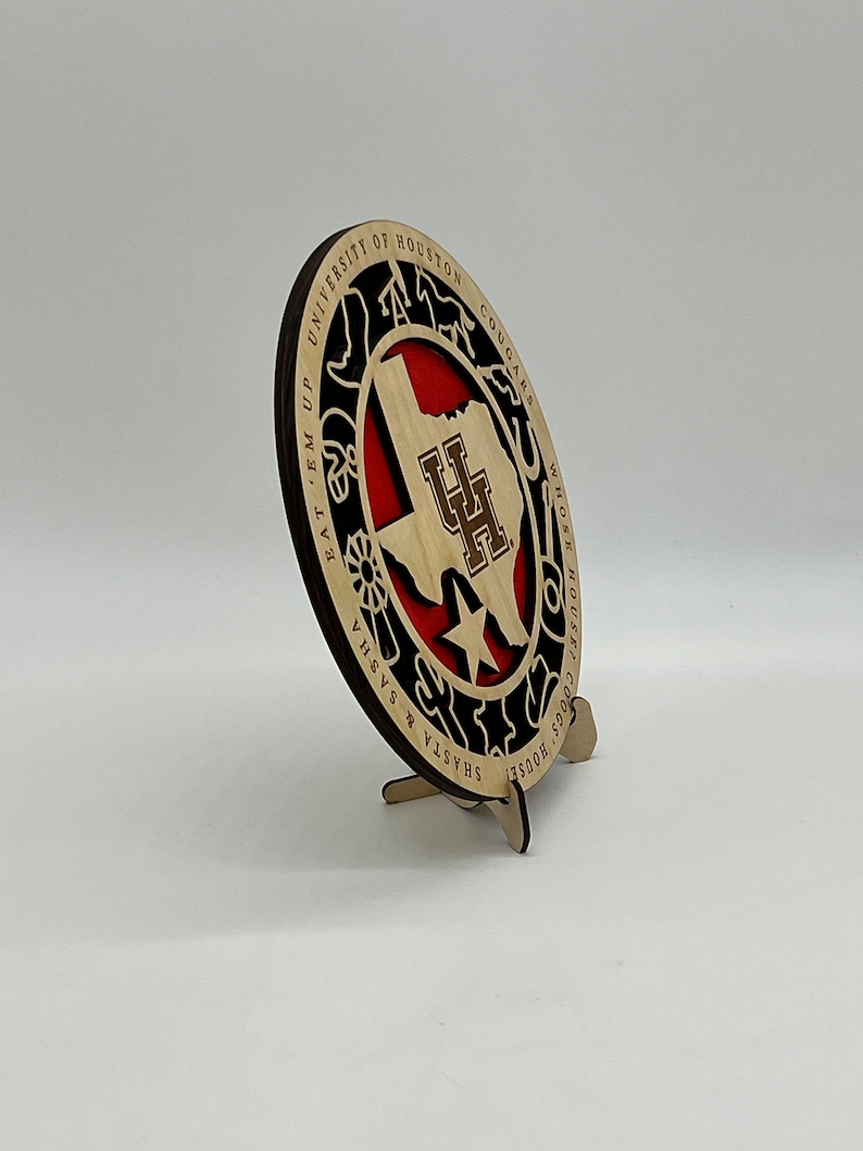 Licensed Sam Houston State University Spirit Sign for Wall or Desk ...