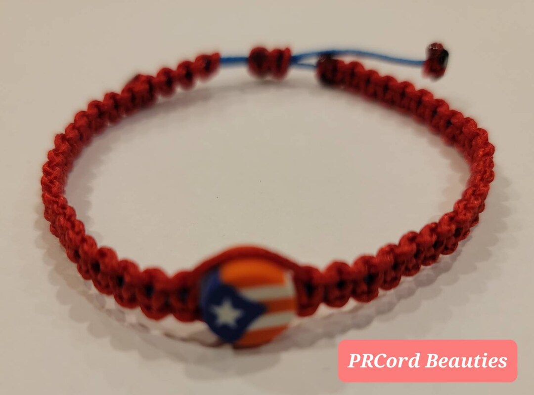 Microcord Puerto Rico Bracelets Cobra Knot Puerto Rican Bracelets - Etsy