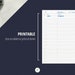 Vocabulary List Template, Vocabulary Print, Study Planner Printable ...