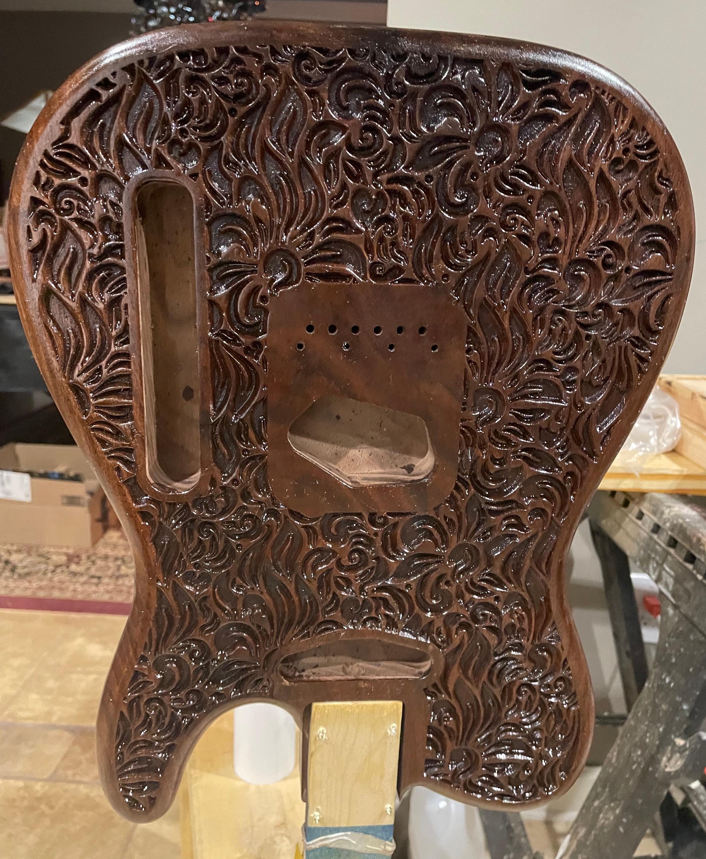 Telecaster Body, CNC File, Engraved, DXF, Vcarve File, Guitar, CNC, How ...