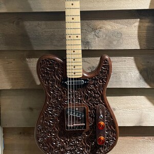 Telecaster Body, CNC File, Engraved, DXF, Vcarve File, Guitar, CNC, How ...