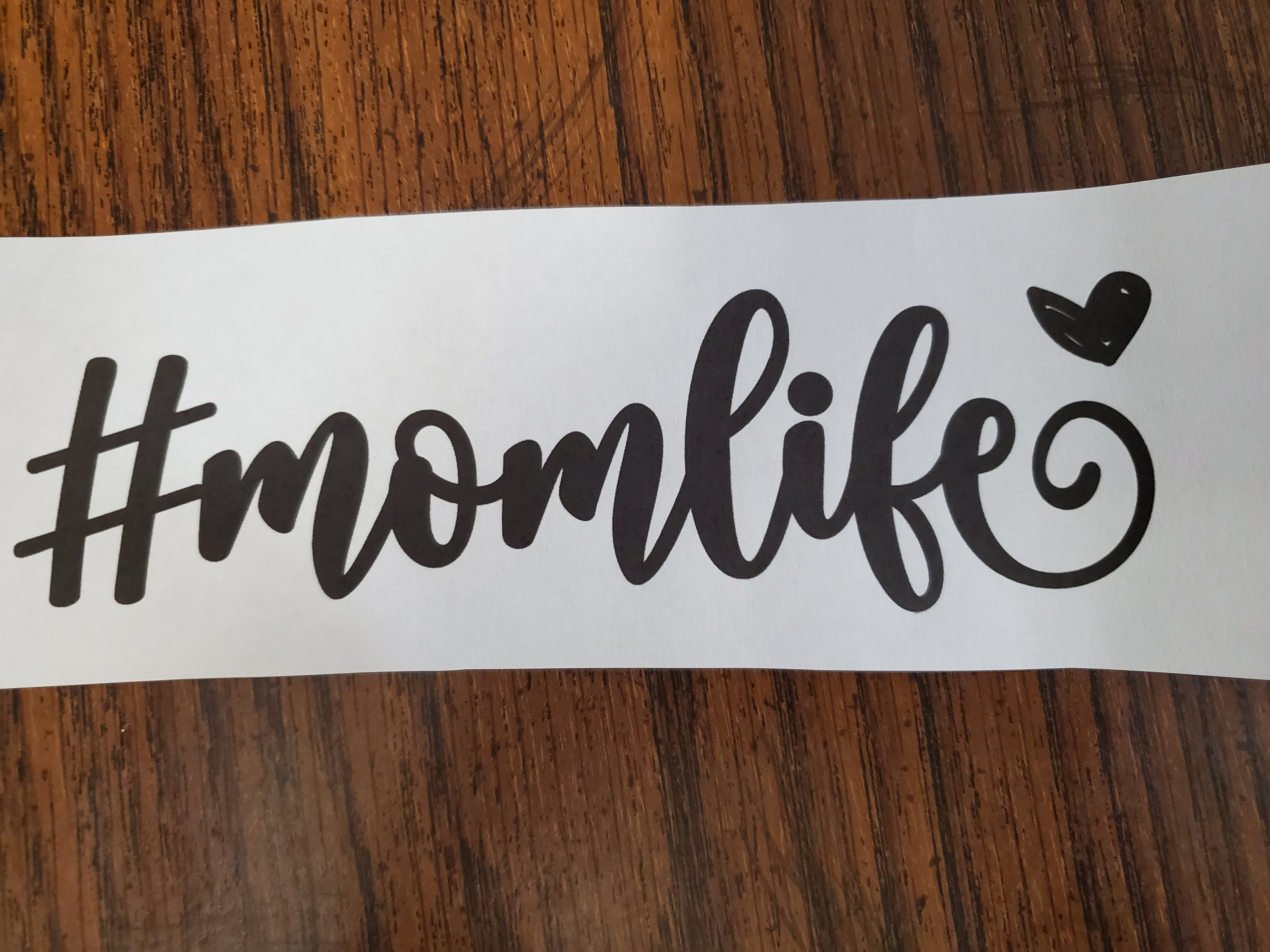 Mom Life Car Decal - Etsy
