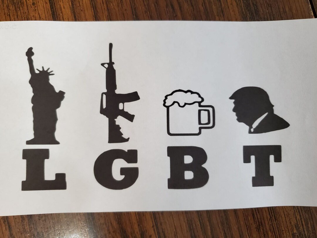 LGBT Car Decal - Etsy