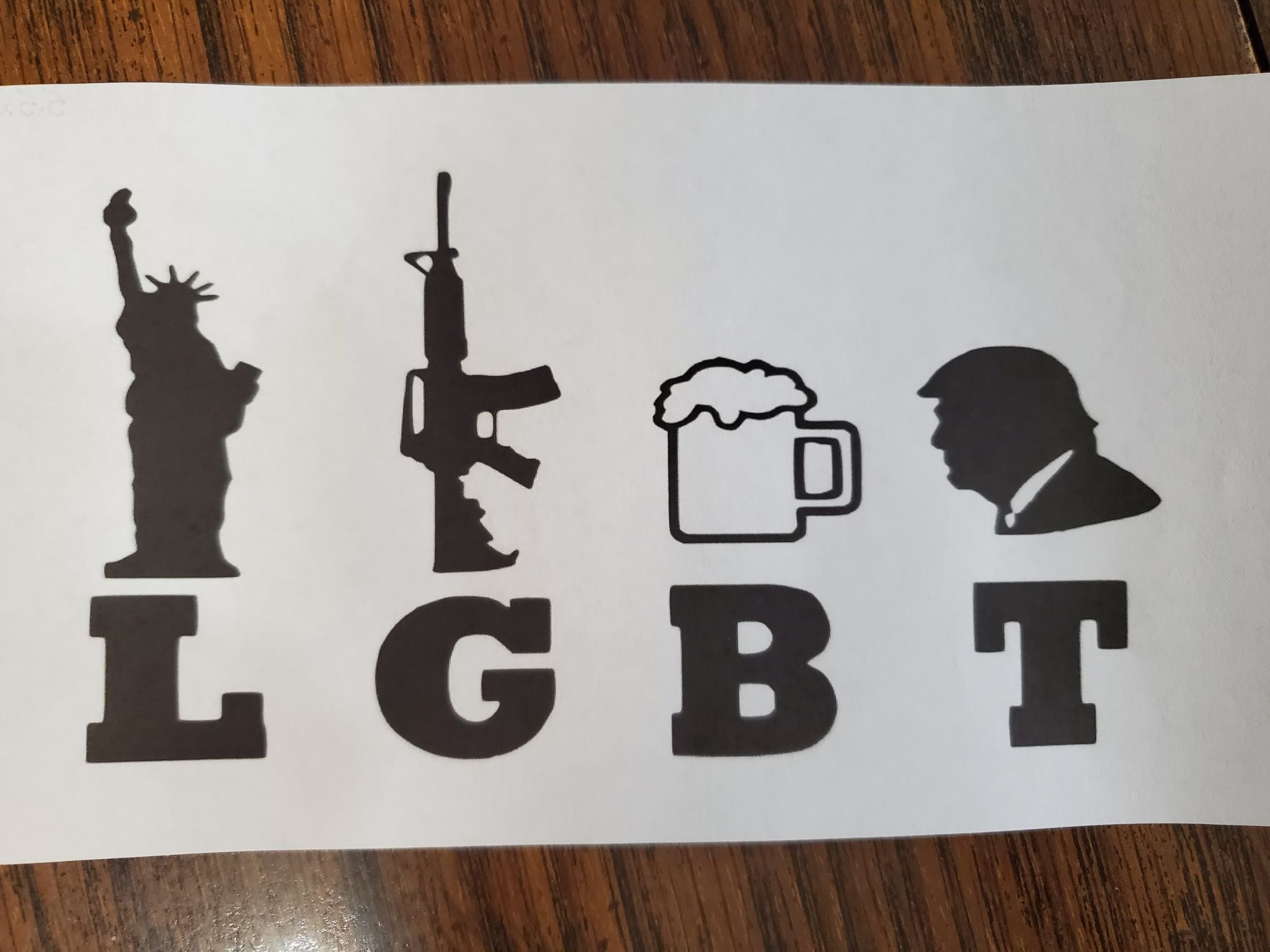 LGBT Car Decal - Etsy