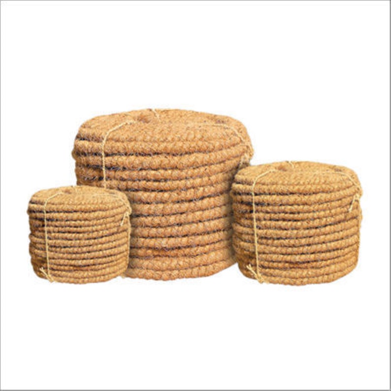 Coconut Husk Coir Fiber Rope 150m(492foot)( 164yards) Coconut Coir ...