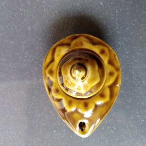Ceramic Oil Lamp Pot Handmade Separate Lid Self Handle Home Lighting ...