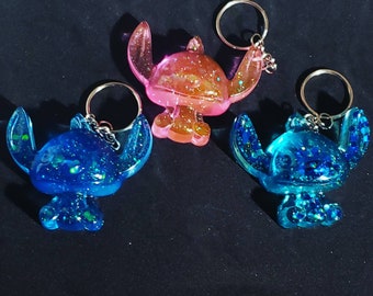 Stitch Keychain | Etsy