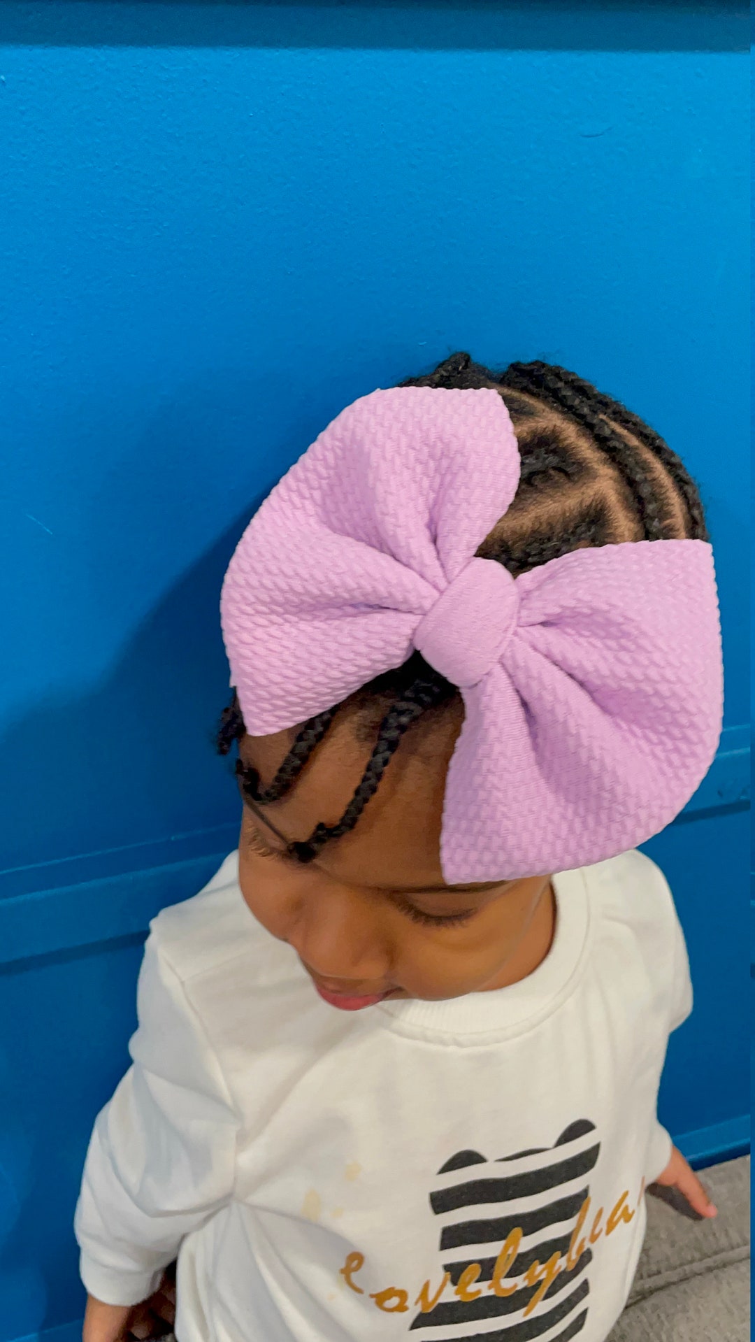 Bullet Fabric Bow Headwraps Baby Head Wraps, Baby Bow Head Wrap Head ...
