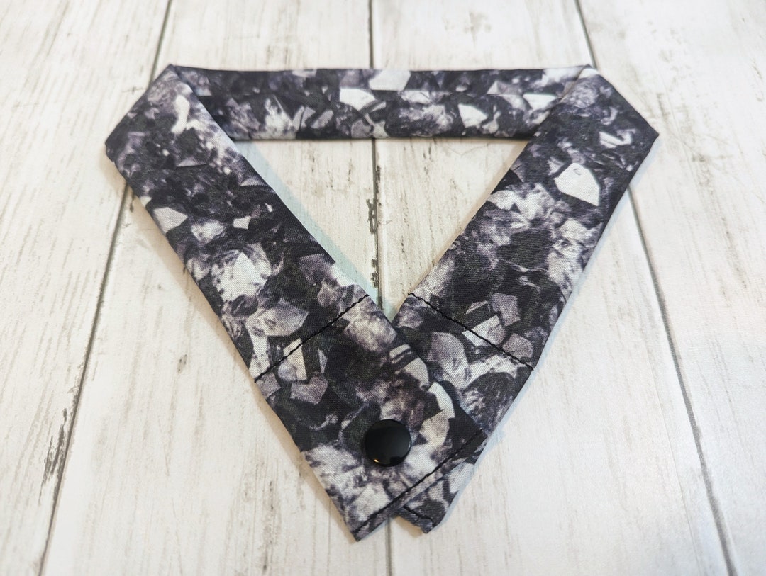 Neck Cooler (large) - Black Geode Print, Cooling Neck Wrap, Neck ...
