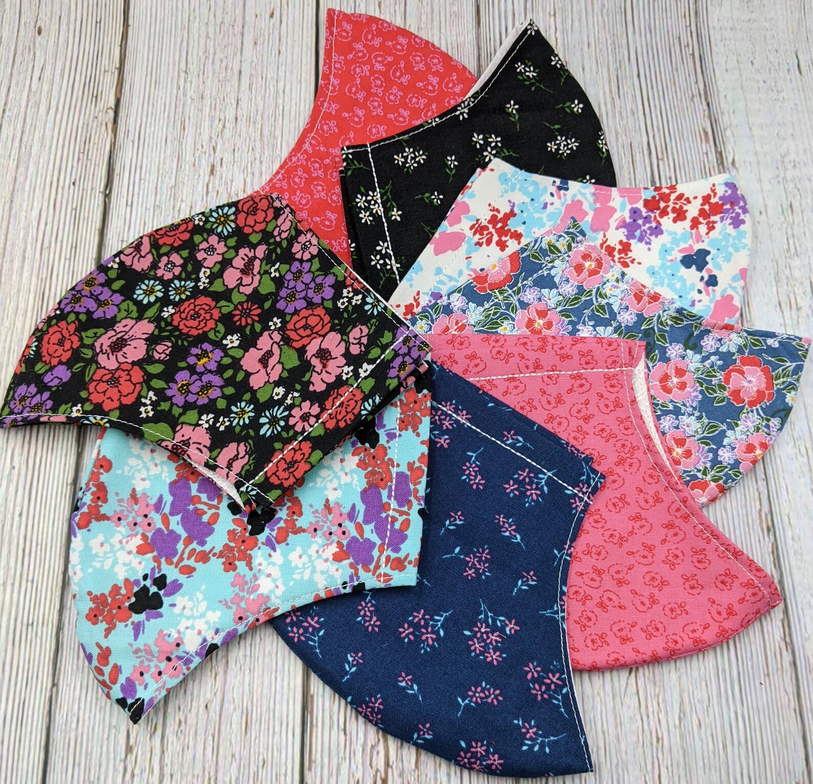 Reusable Face Mask - Two Layer, Face Covering, Cute Face Mask, Face ...