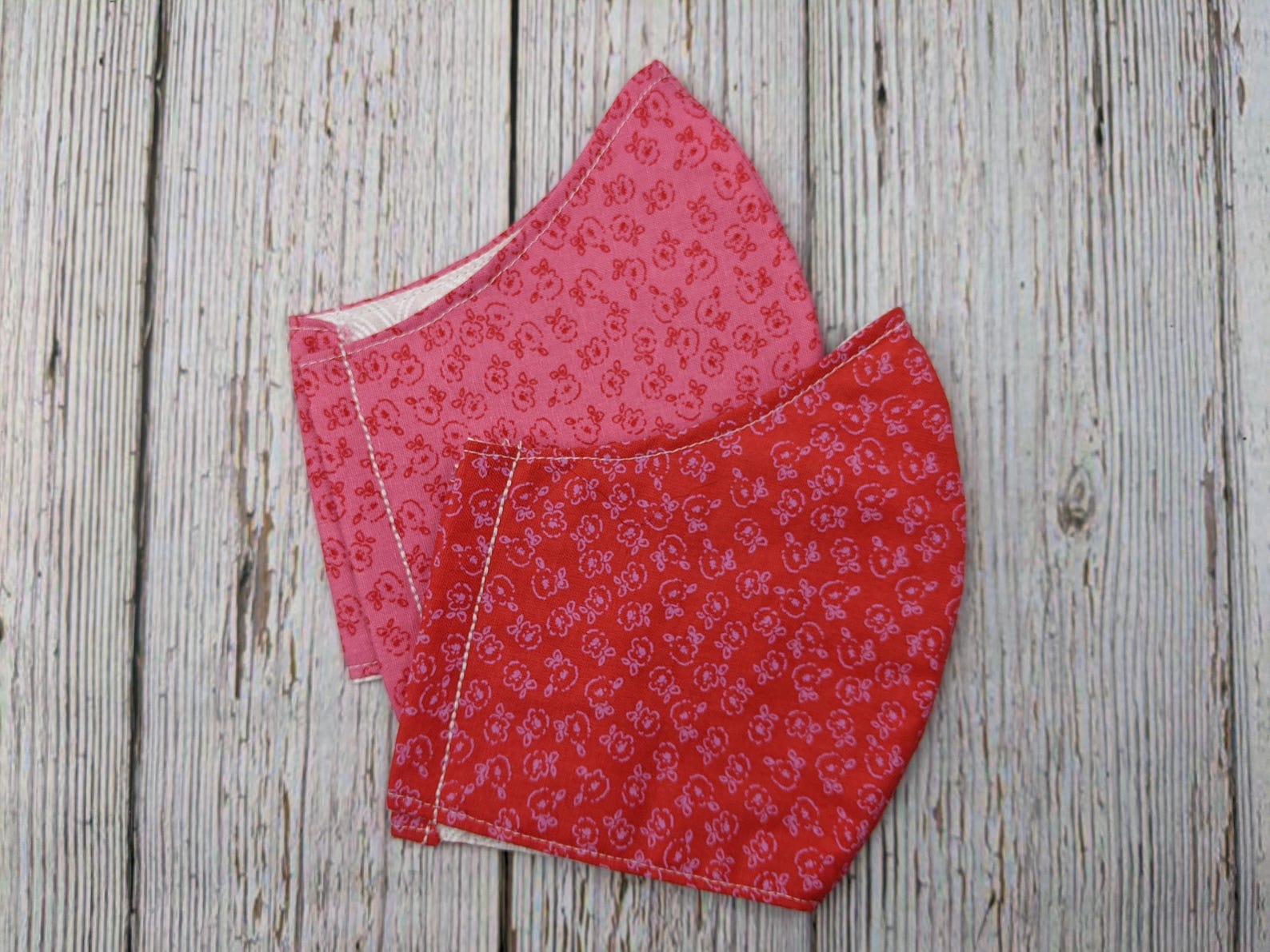 Reusable Face Mask - Two Layer, Face Covering, Cute Face Mask, Face ...