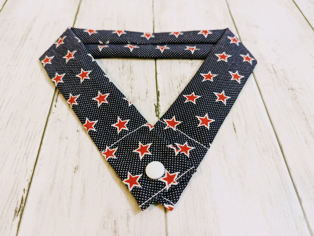 Neck Cooler Medium - Red, White, and Blue Star Print, Cooling , Neck ...