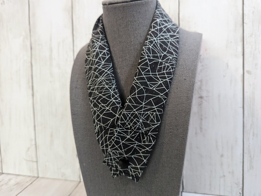 Neck Cooler (small) - Black Geometric Lines, Cooling Neck Wrap, Neck ...